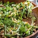 Asparagus and Mushroom Pearl Couscous Salad with Zhoug Dressing ...