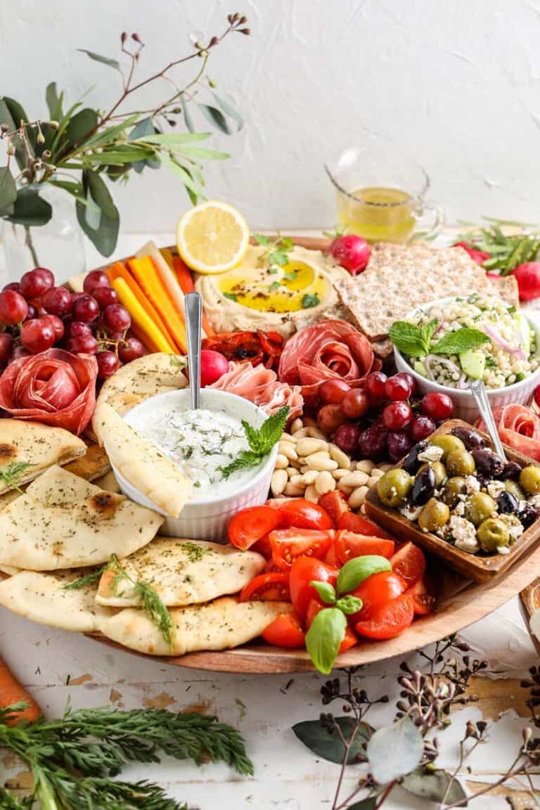 Mezze Platter - Savory Suitcase
